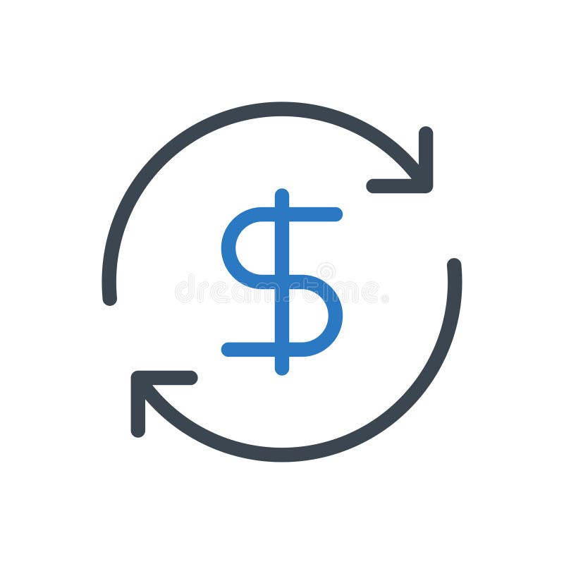 URL Vector Glyph Color Icon Stock Vector - Illustration of finance ...