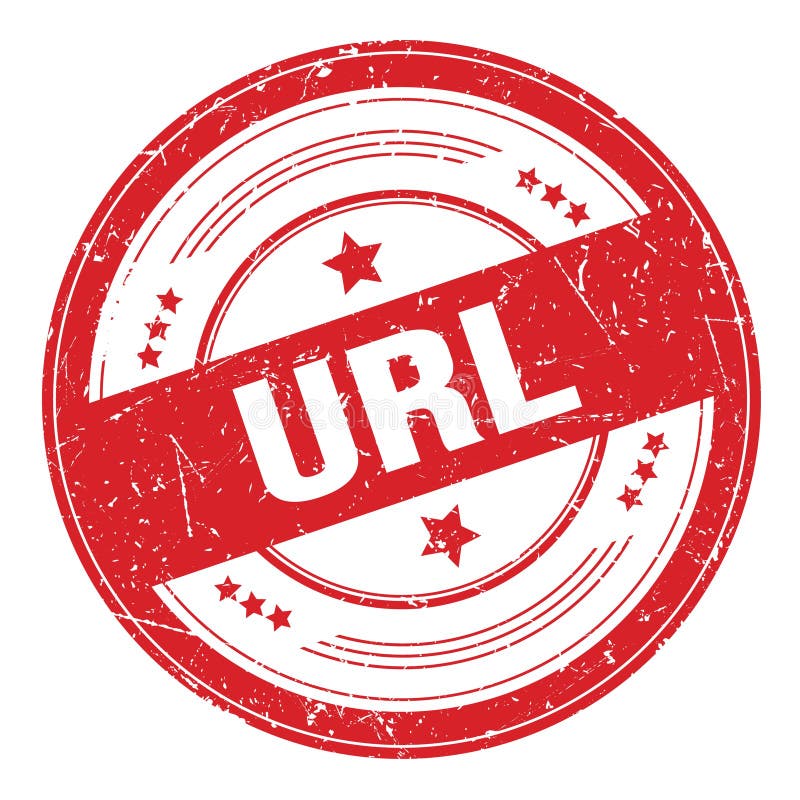 URL Text on Red Round Grungy Stamp Stock Illustration - Illustration of ... URL Text on Red Round Grungy Stamp Stock Illustration - Illustration of ...