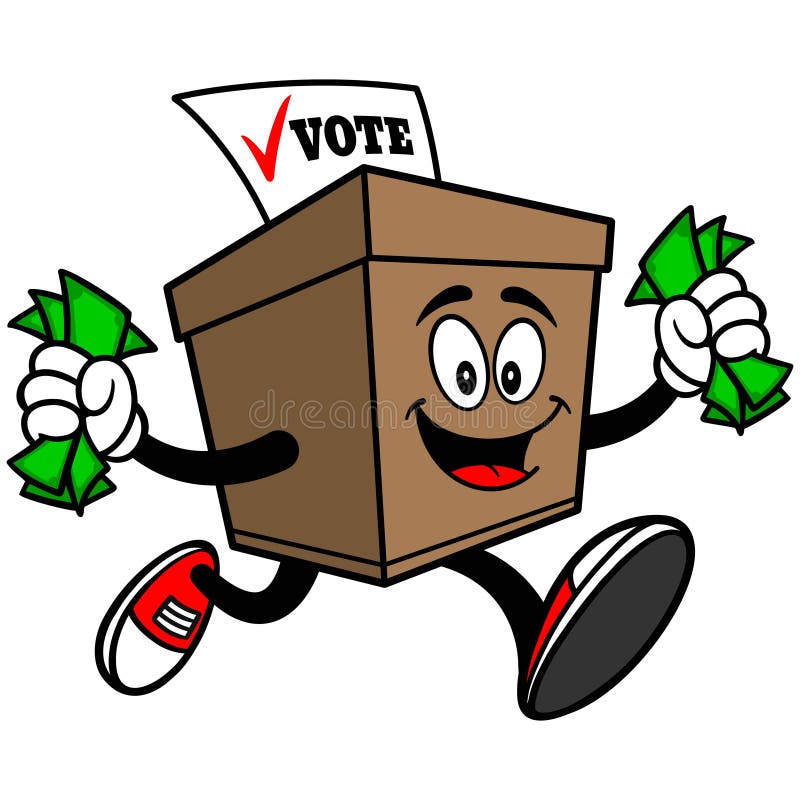Urna Eleitoral De Desenho Animado Ilustração do Vetor - Ilustração de ...