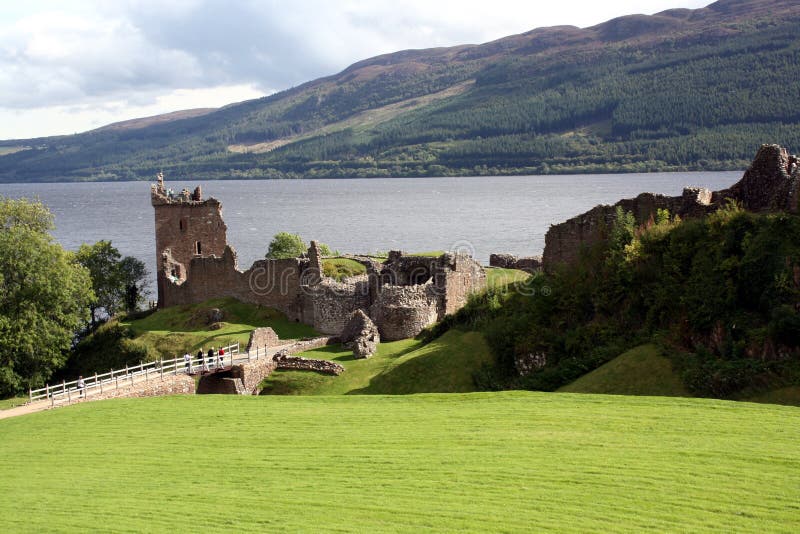 Urquhart Castle stock photo. Image of cultural, countryside - 6668208