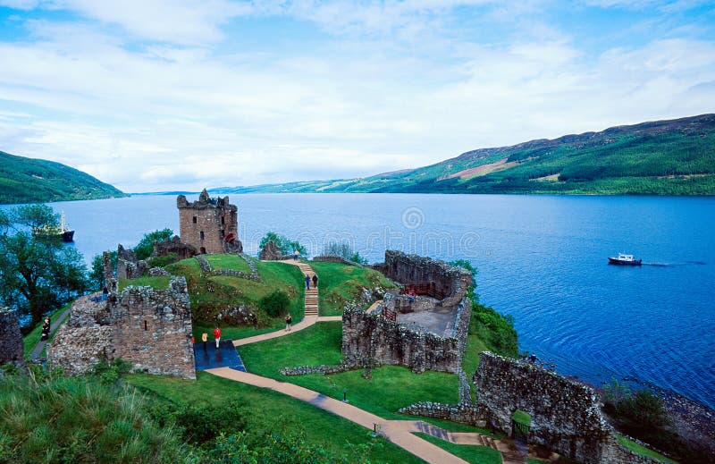 Urquhart Castle stock photo. Image of cultural, countryside - 6668208