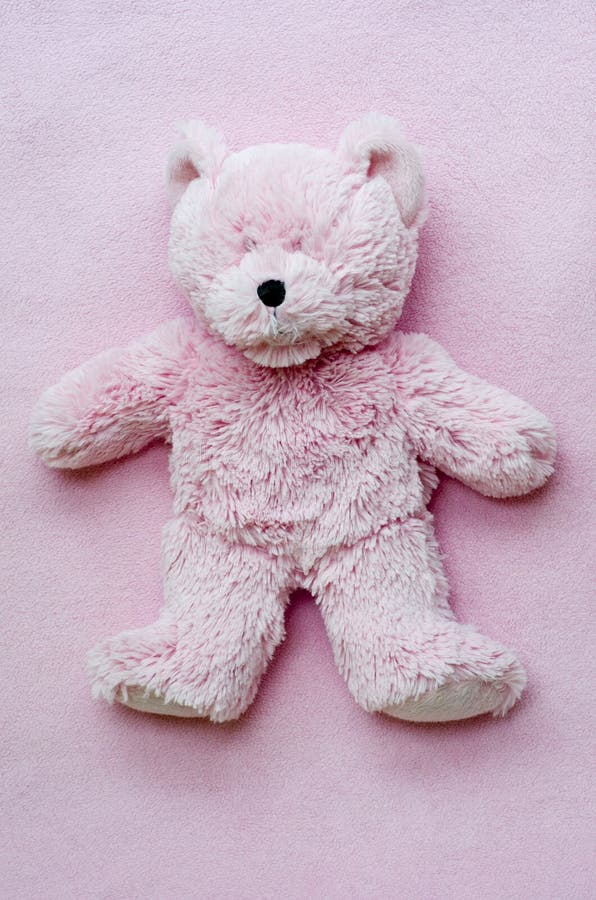 Urso cor-de-rosa imagem de stock. Imagem de coisa, urso - 24756593