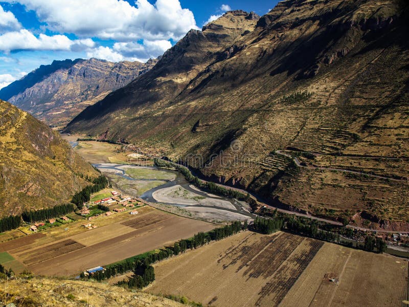 Urubamba valley stock photo. Image of holy, nature, clouds - 31485786