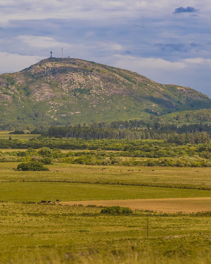 Uruguay Countryside Landscape Stock Photo - Image of mountain, empty ...