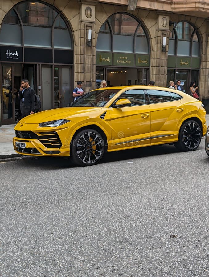 Urus Lamborghini london editorial image. Image of yelow - 291189445
