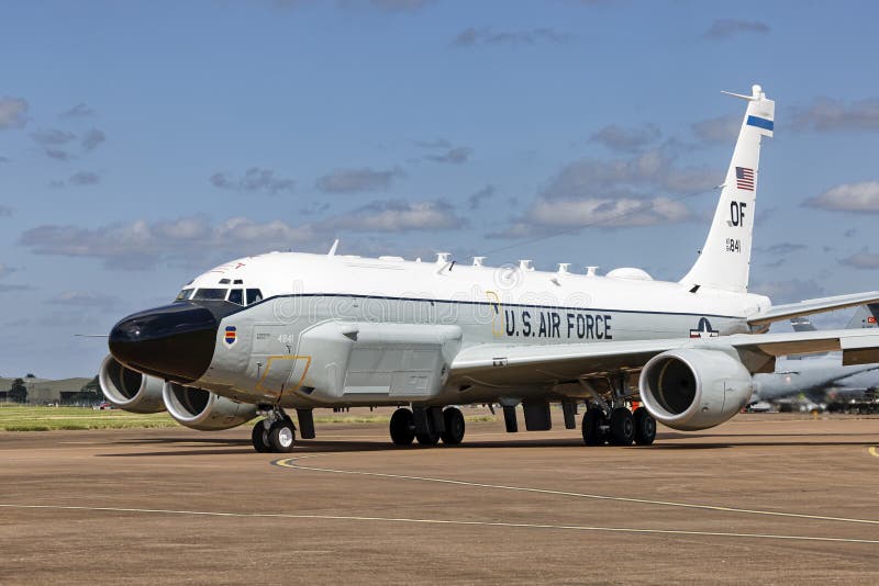 US Air Force Boeing RC-135V Rivet Joint Editorial Stock Image - Image ...
