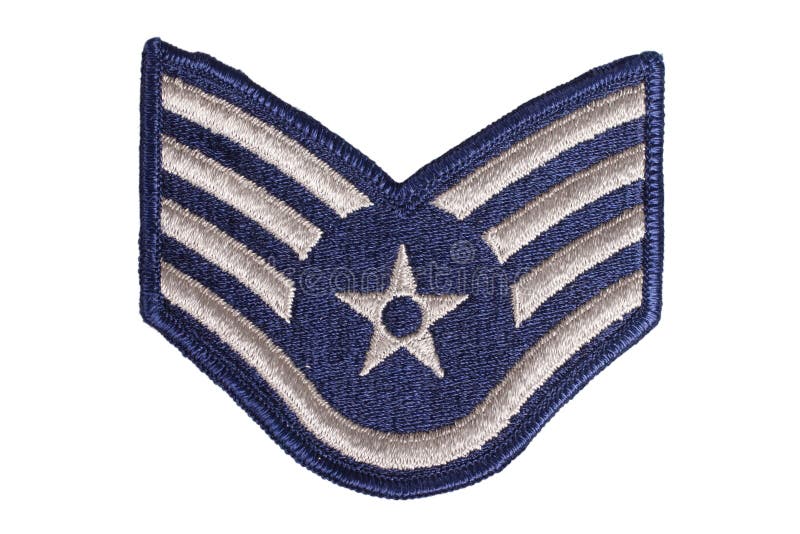 Us air force sergeant rank stock image. Image of chevron - 33193647