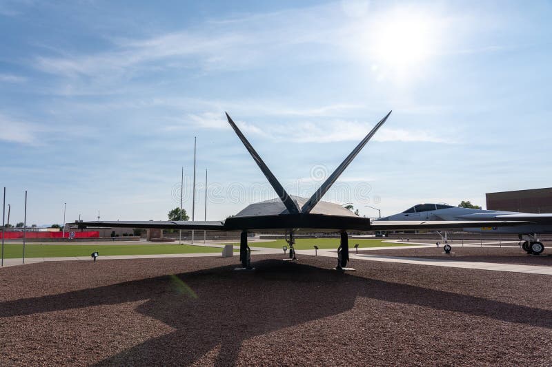 US Airforce Lockheed F-117 Aircraft Editorial Photography - Image of ...