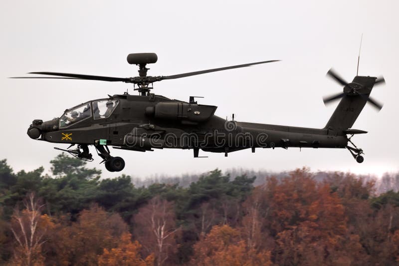 US Army Boeing AH-64E Apache Guardian Longbow Attack Helicopter ...