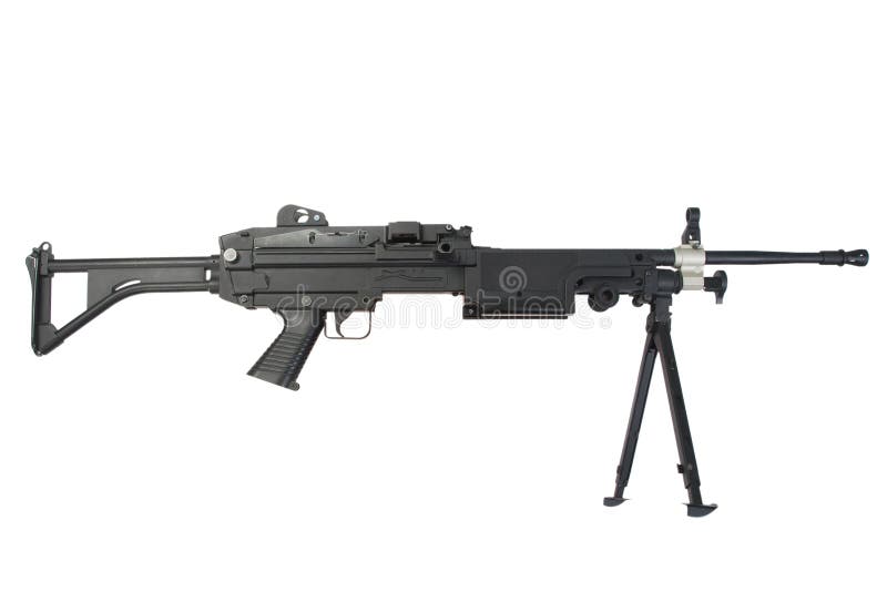 Us army machine gun stock image. Image of forces, army - 34837423