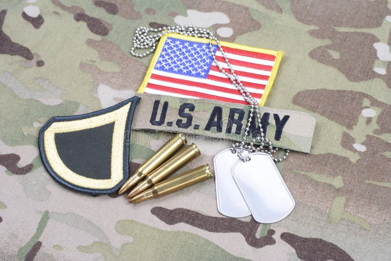 Us army private rank patch stock photo. Image of yellow - 33193768