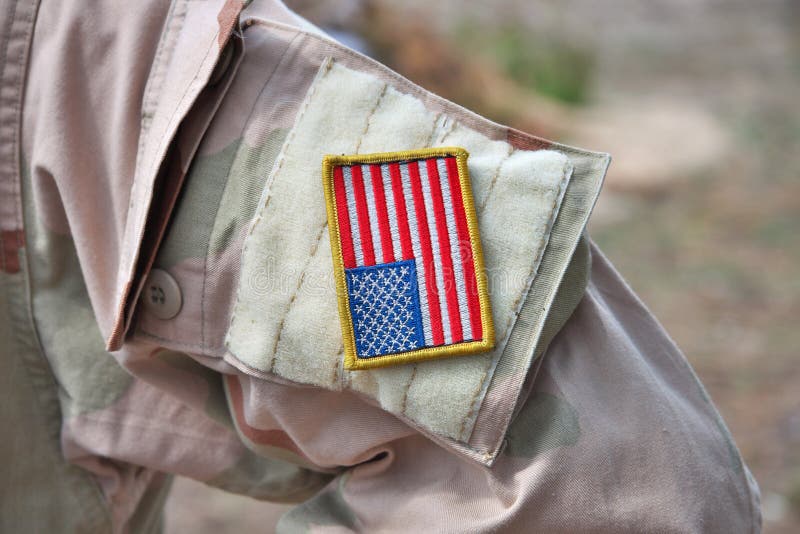 US Army sleeve patch stock image. Image of army, symbol - 73754395