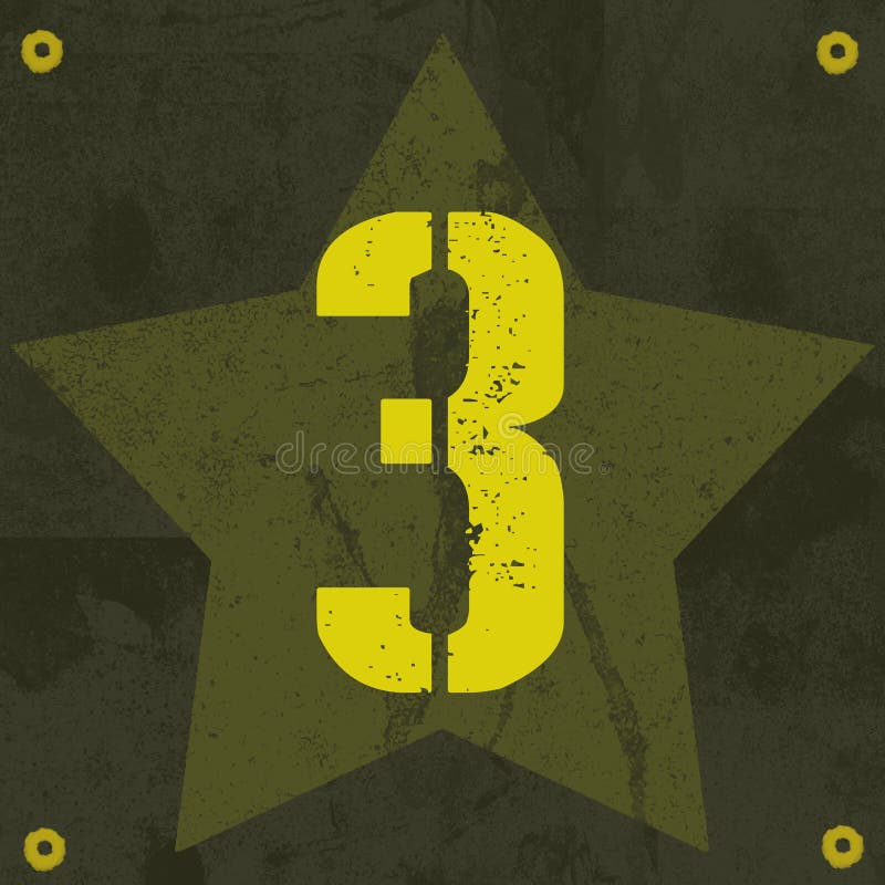 Stencil Number Stock Illustrations – 6,472 Stencil Number Stock ...