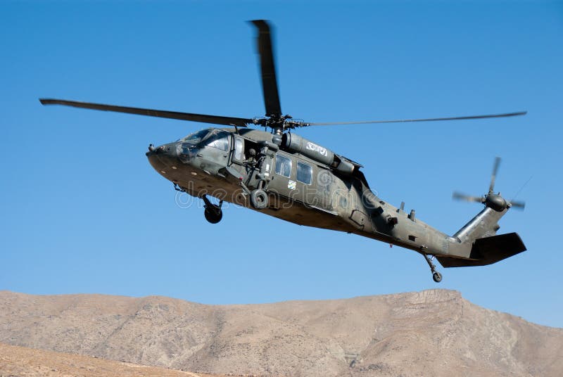 US Army UH 60 Blackhawk editorial stock image. Image of weapon - 17053259