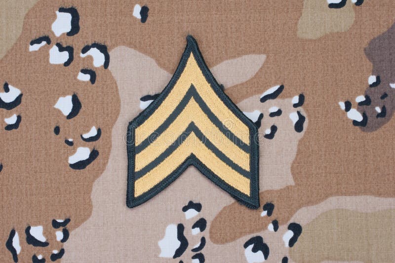 Us Army Uniform Sergeant Patch Stock Photo - Image of flag, fidelis ...