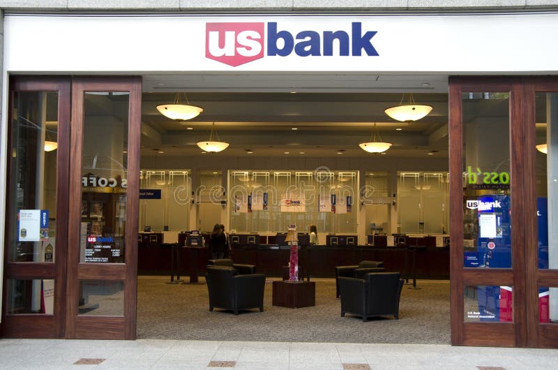 Us bank editorial photo. Image of interiors, brand, designs - 34052861