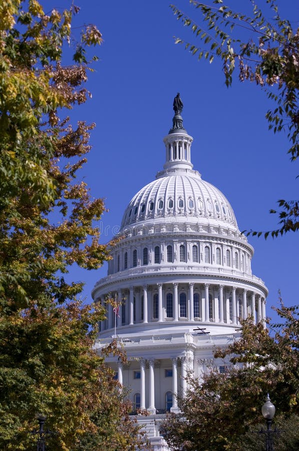 US Capitol stock image. Image of united, fall, politics - 6700223