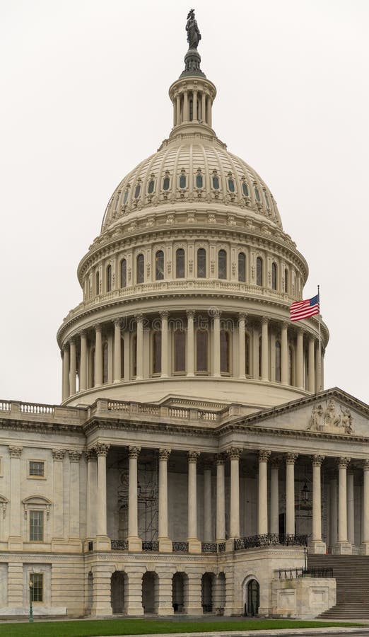 The US Capitol Building stock image. Image of columns - 82232589