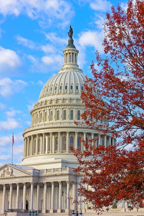 US Capitol Building, Washington DC Stock Image - Image of blue ...