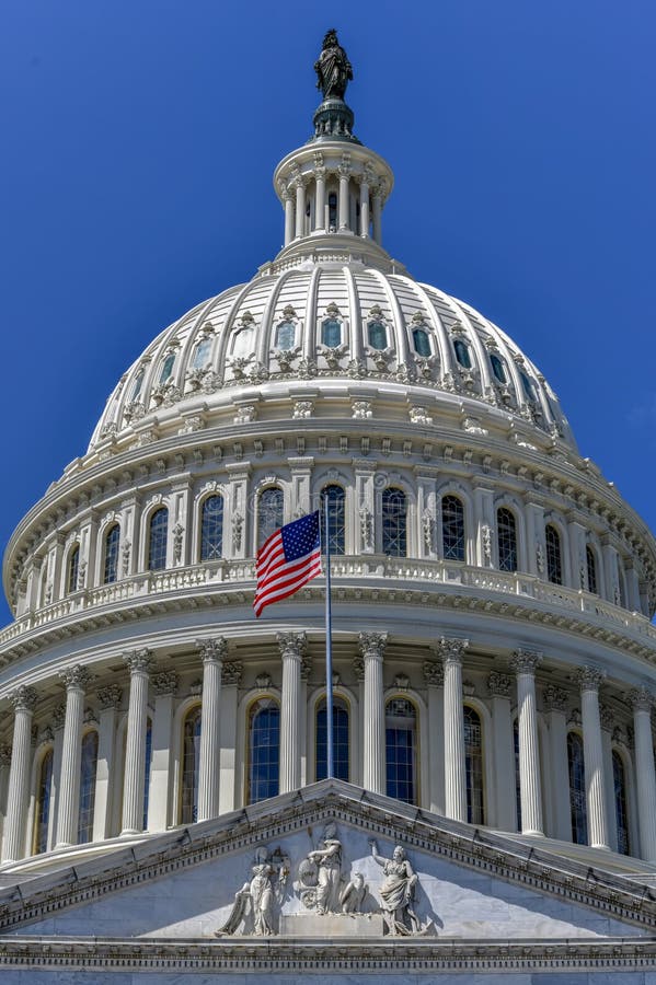 US Capitol Building - Washington, DC Editorial Stock Photo - Image of ...