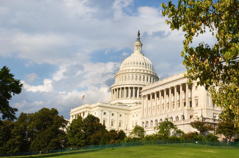 US Capitol Building, Washington DC, USA Stock Photo - Image of city ...