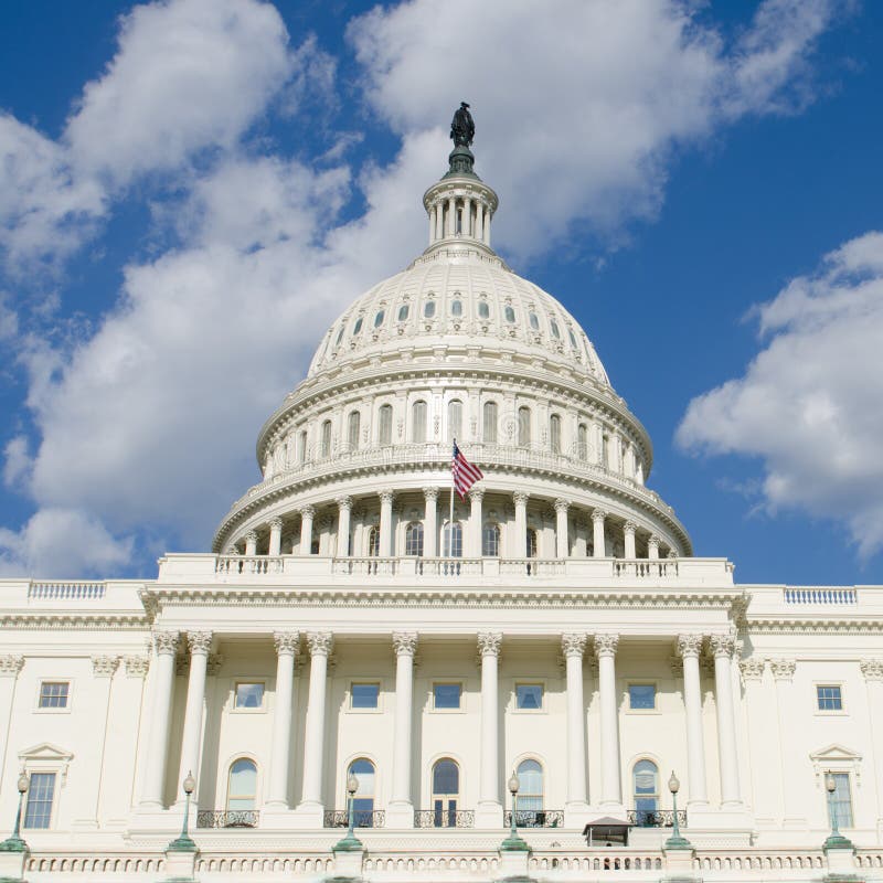 US Capitol Building, Washington DC, USA Stock Photo - Image of famous ...