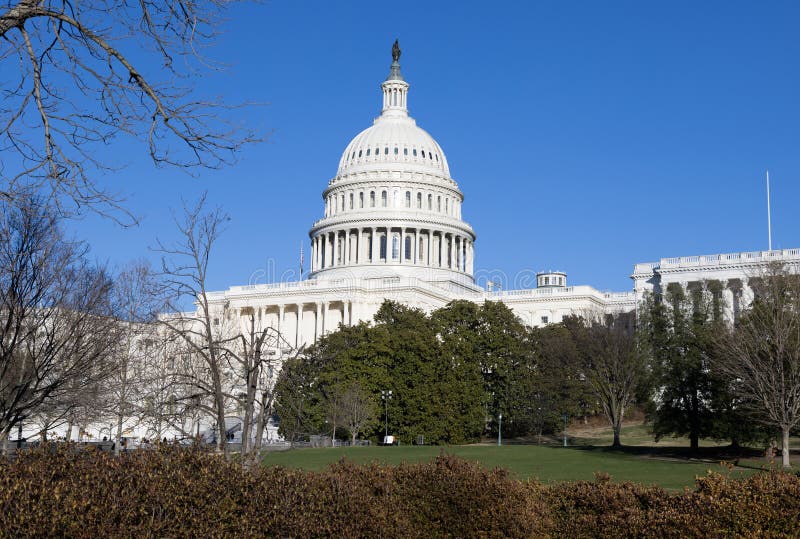 The US Capitol in Washington DC Stock Photo - Image of america ...