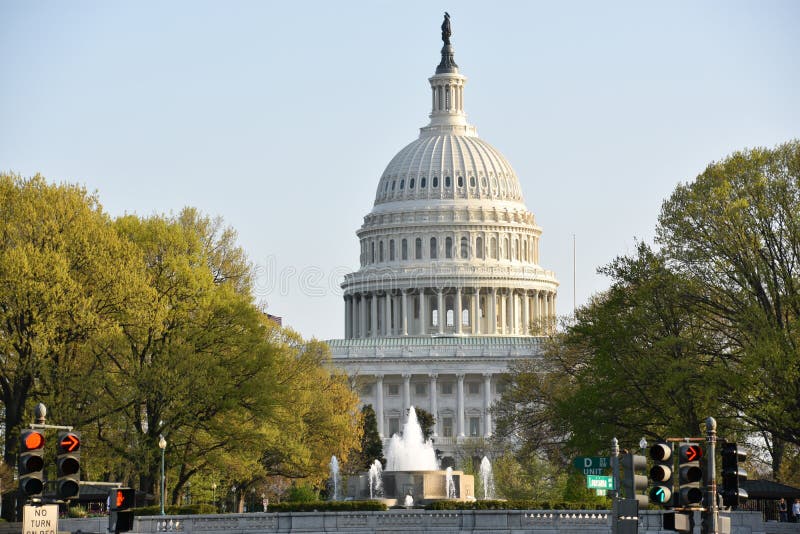 US Capitol in Washington DC Editorial Image - Image of dome ...