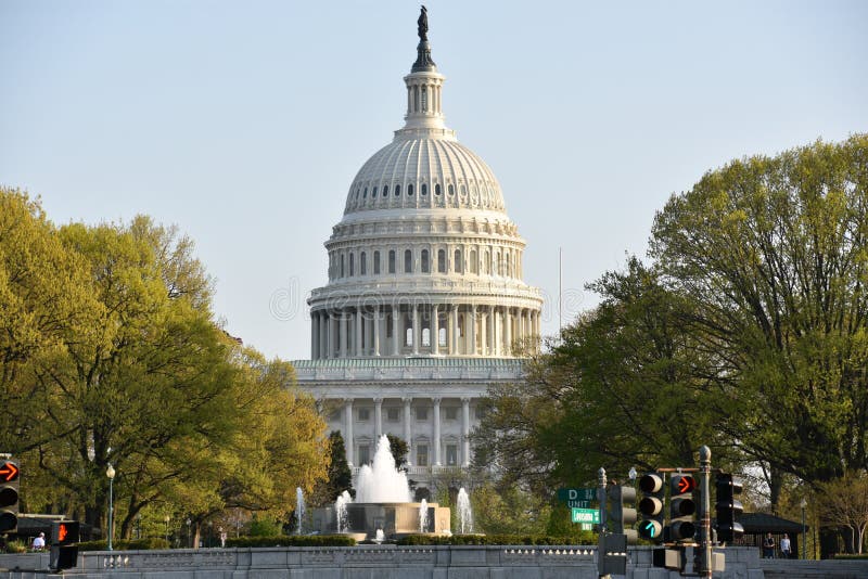 US Capitol in Washington DC Editorial Image - Image of legislation ...