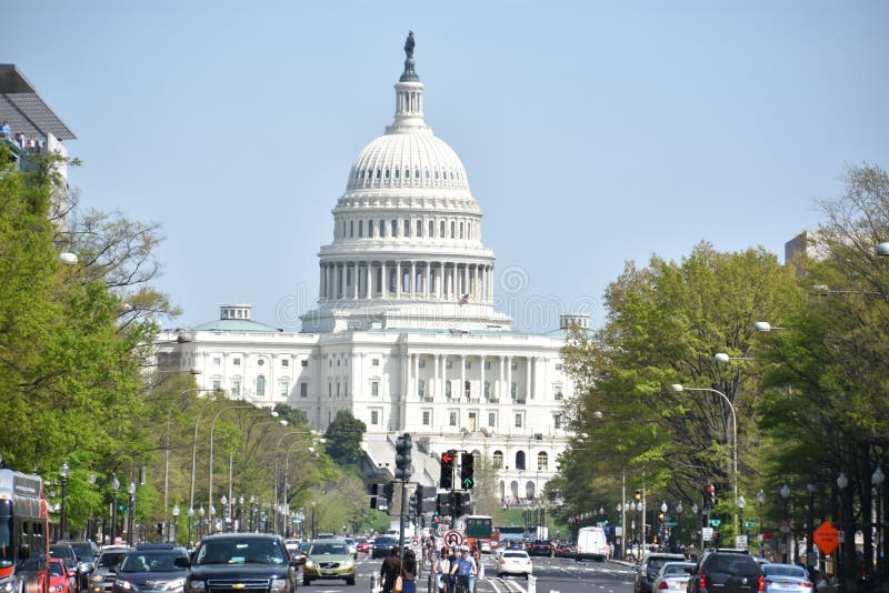US Capitol in Washington DC Editorial Stock Photo - Image of ...