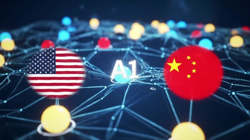 US China AI Competition Global Technological Race Artificial ...