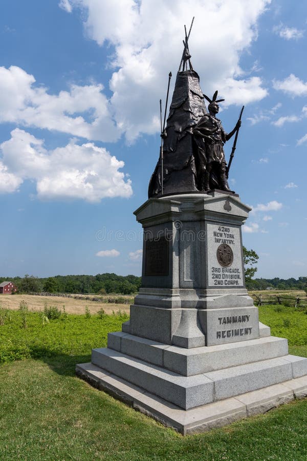 US Civil War Battlefield Gettysburg PA Editorial Photo - Image of ...