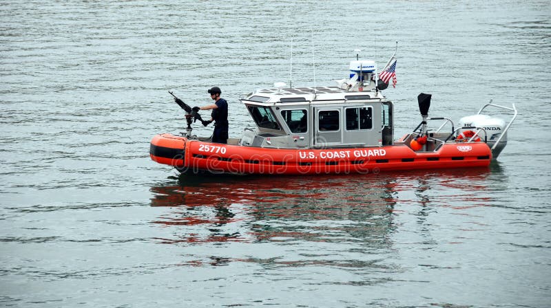 Coast Guard Patrol Boat stock photo. Image of fast, inspect - 1614530