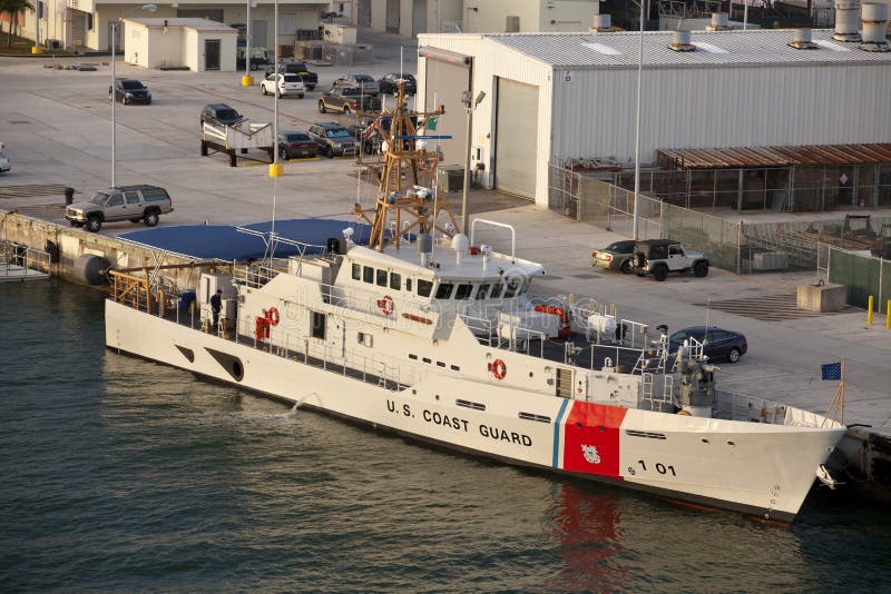 US Coast Guard Sentinel (Fast Response) Class Cut Editorial Stock Image ...