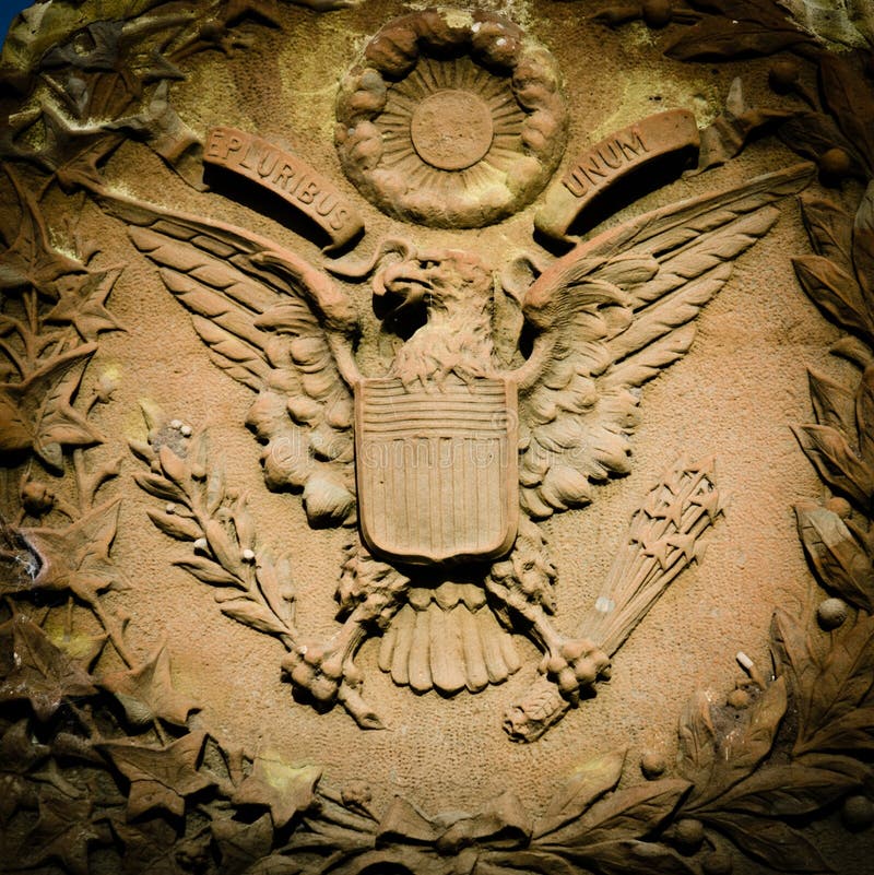US Coat of Arms stock photo. Image of america, architecture - 23163864