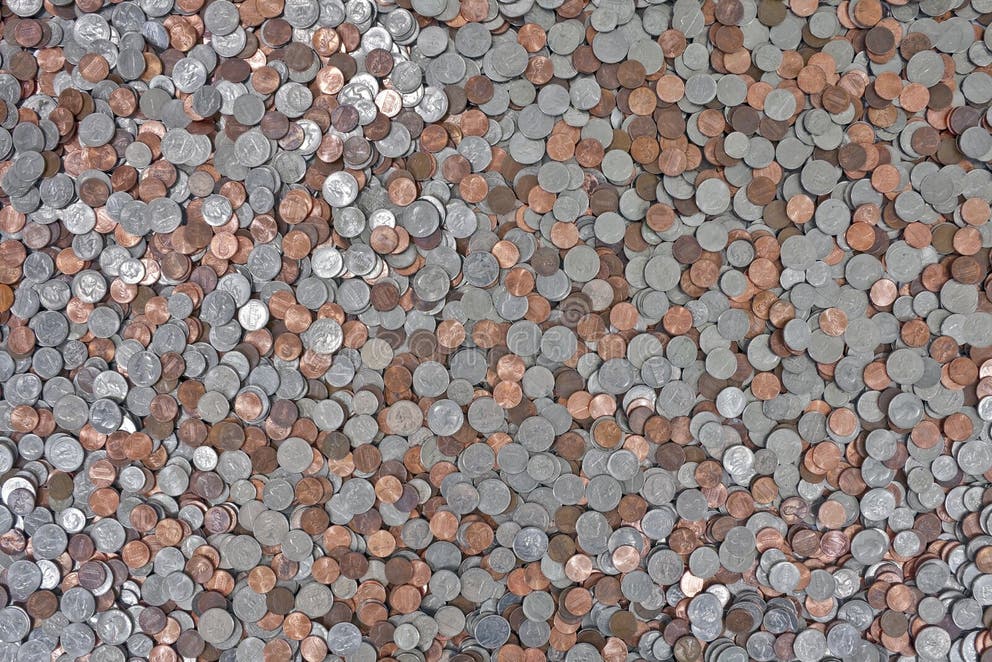 US Coin Background stock photo. Image of american, united - 19570062