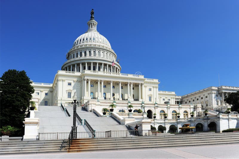 US Congressi Building stock image. Image of stairs, guard - 18666045