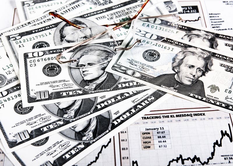 US Currency On Chart Picture. Image: 951782