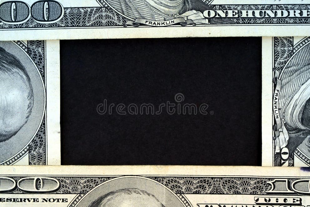 112 Us Currency One Hundred Dollar Bill Frame Stock Photos - Free ...
