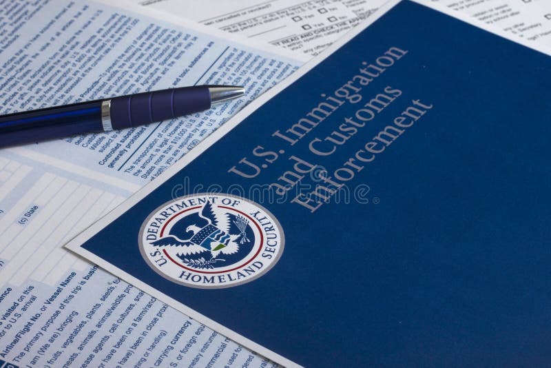 US Customs and Border Protection Stock Image - Image of interior ...