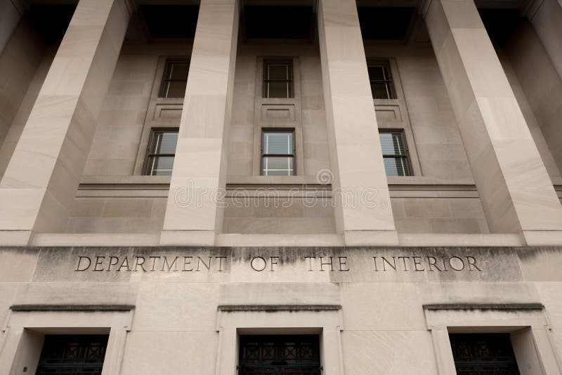 US Department of the Interior, Washington DC Editorial Photography ...