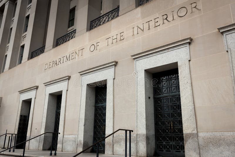 US Department of the Interior, Washington DC Editorial Photography ...