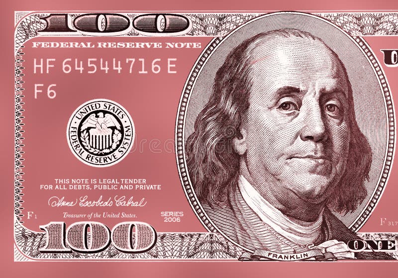 US 100 Dollar Banknote for Design Purpose Stock Photo - Image of ...