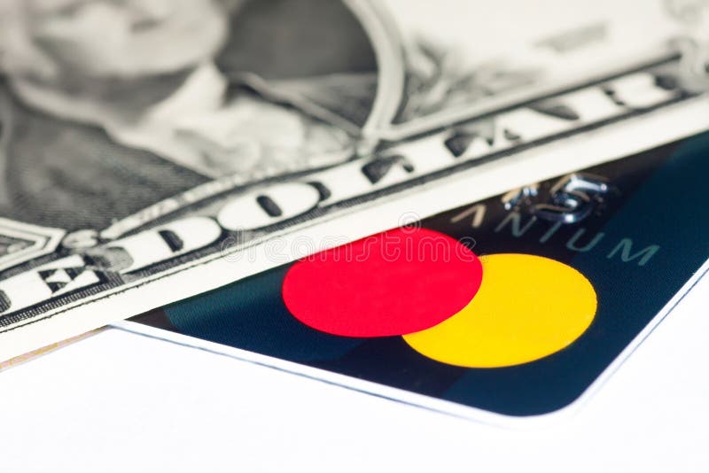 US Dollar with Credit card stock photo. Image of cash - 30072228