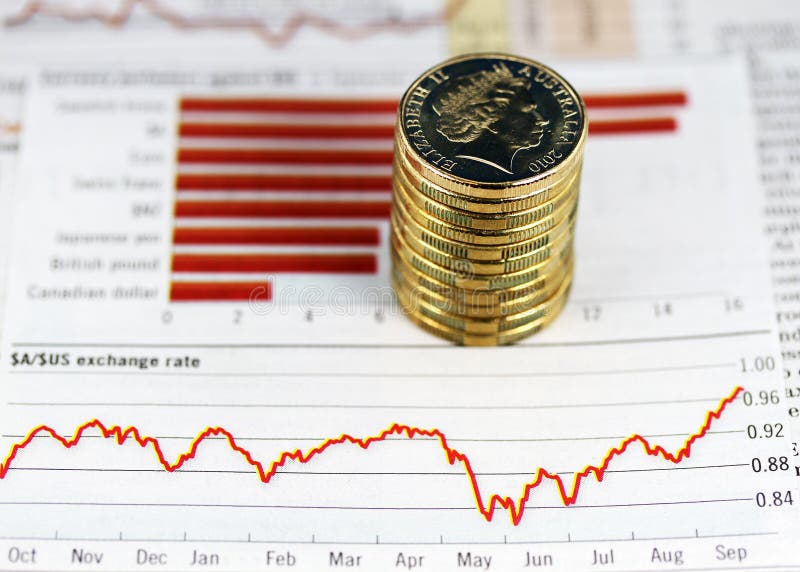 US Dollar in freefall stock photo. Image of invest, downturn - 16737896