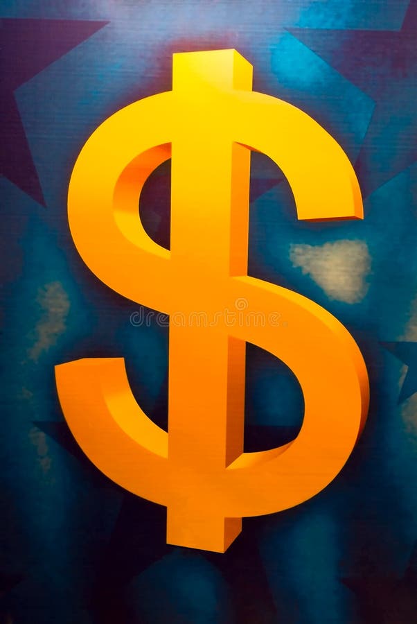 US dollar symbol stock photo. Image of large, luck, banking - 1986750