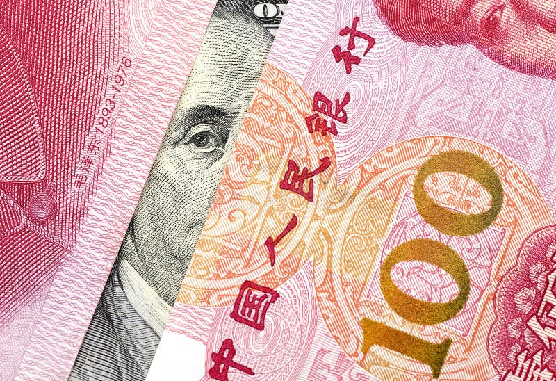 US Dollar Versus China Yuan Stock Photo - Image of appreciation, china ...