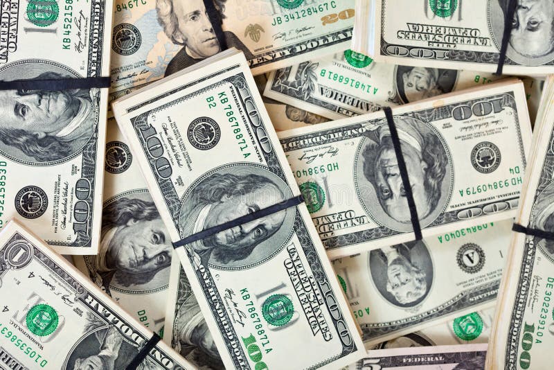 US dollars bank notes stock image. Image of finances - 23550621