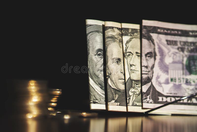 US Dollars Banknotes Texture. Texture US Dollars. Background of ...