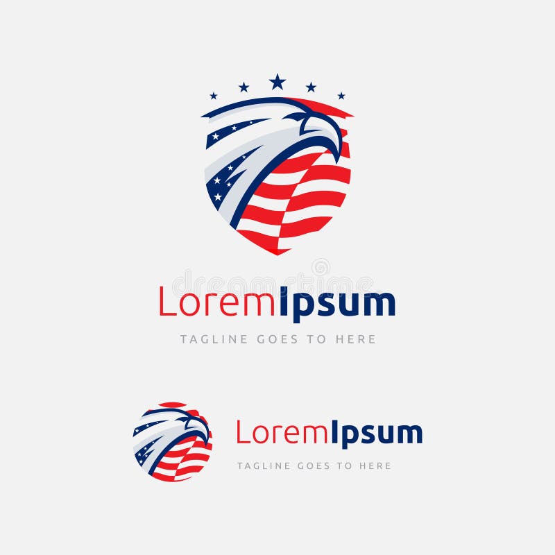 US Eagle Logo, American Eagle Logo Design. Stock Vector - Illustration ...